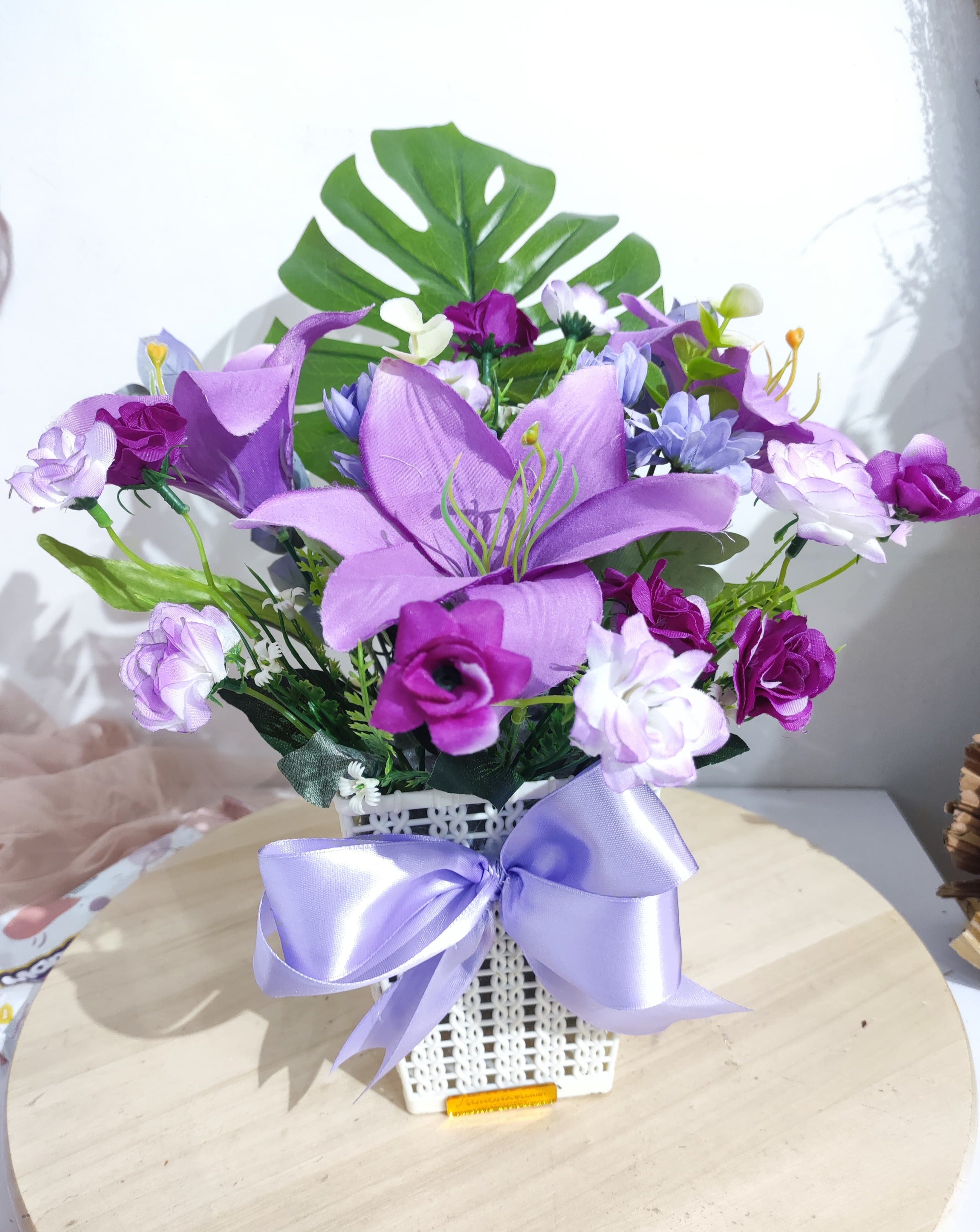 Congratulation Bunga Meja Artificial 05 – AURORA FLORIST