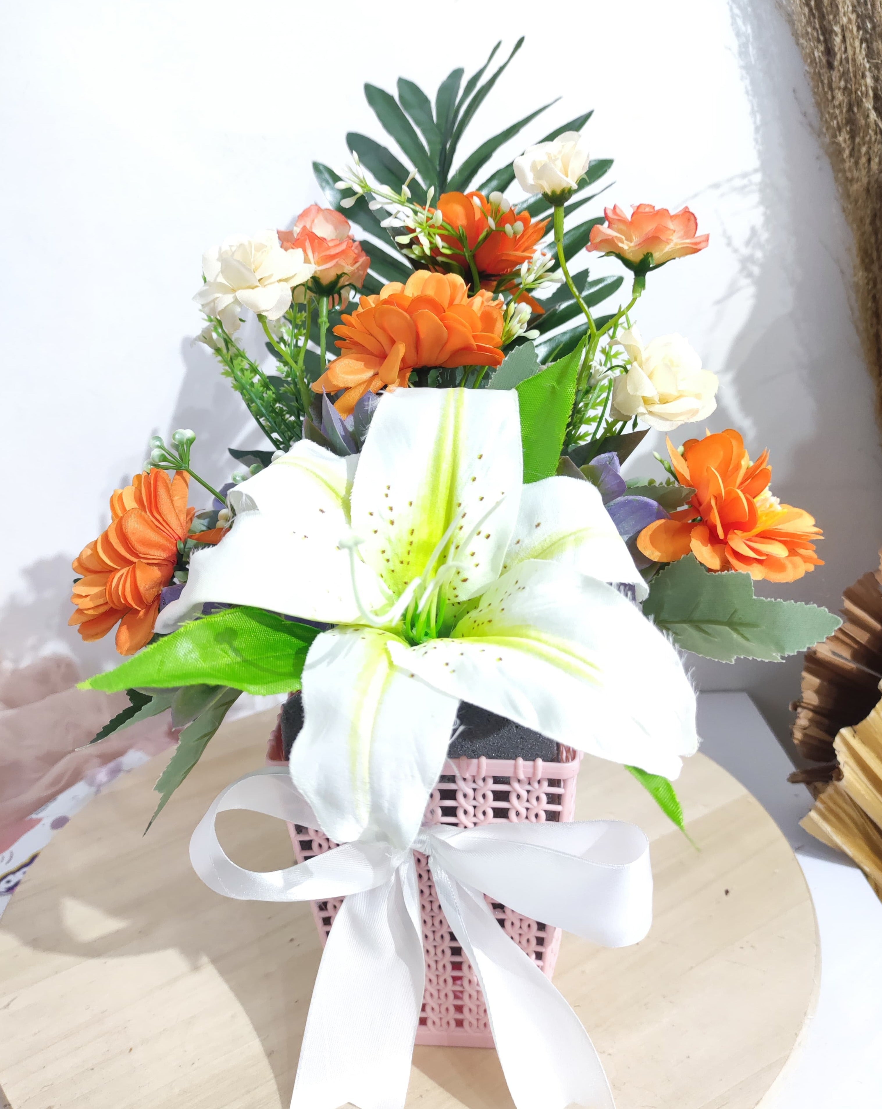 Congratulation Bunga Meja Artificial 04 – AURORA FLORIST